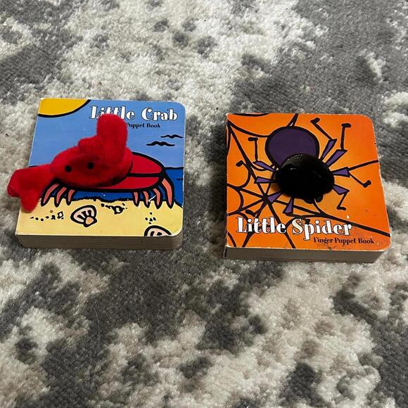Toys | Scholastic Two Finger Puppet Board Books Little Spider Little ...